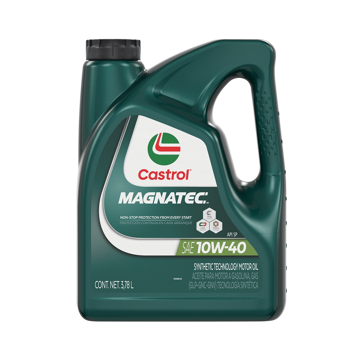 Lubricante Castrol Magnatec 10W-40 Galón - Multigrado Sintético para ...