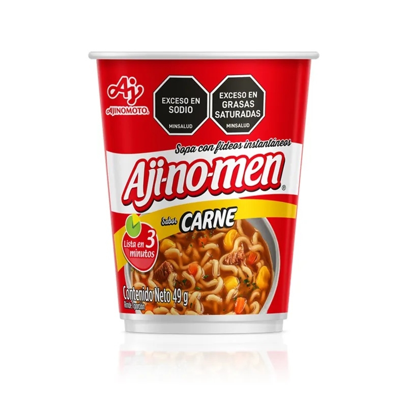 Sopa Ajinomen Cup Carne x 49g