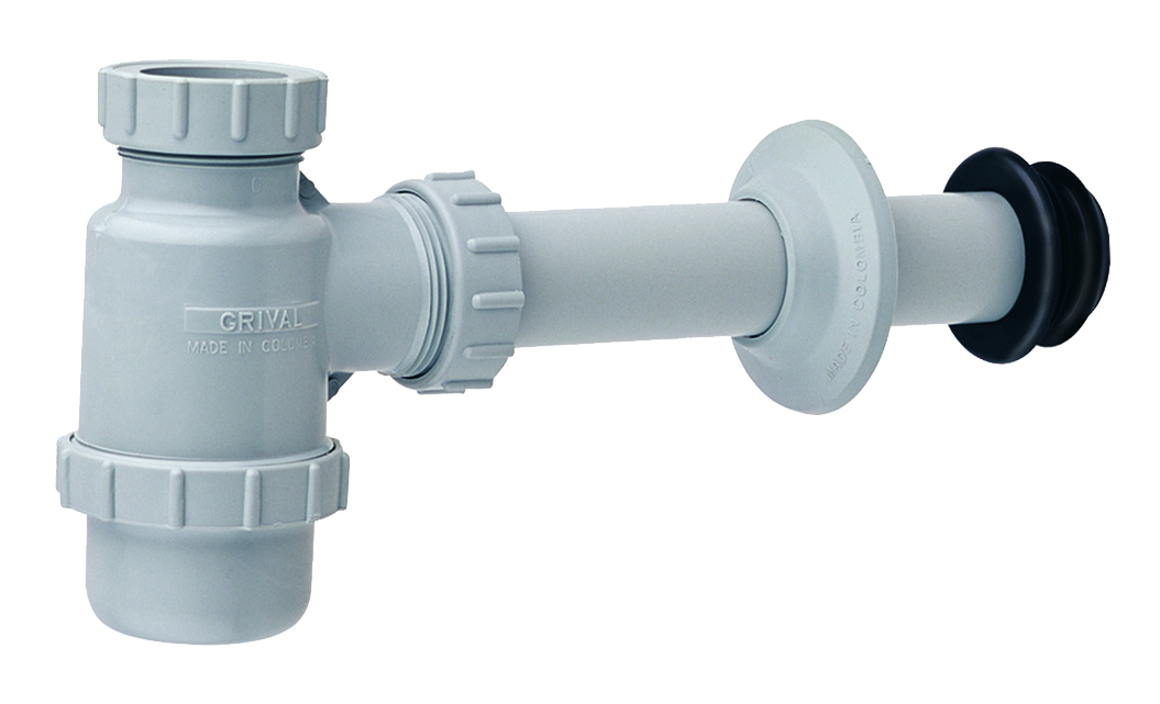 Sifón Grival botella plástico económico x 6 - Desagüe Sifones y ...