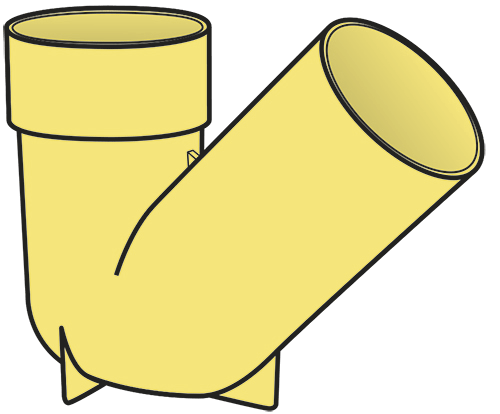 Gerfor Sifón sanitario 135º Cxe 3"