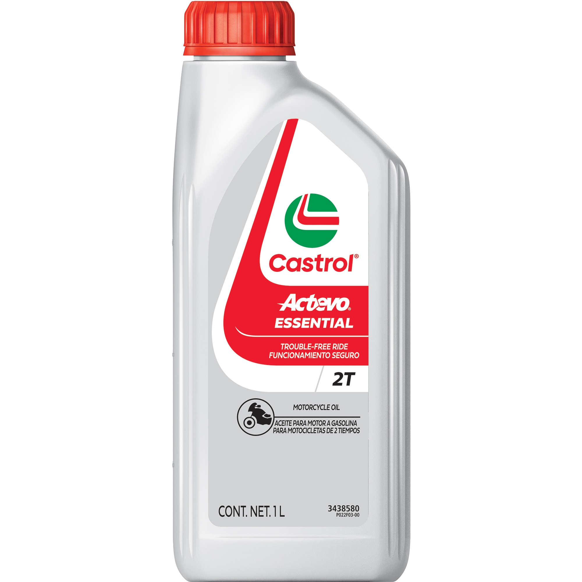 Aceite Castrol Actevo Essential 2T 1 Litro / Caja X 6 Unidades ...